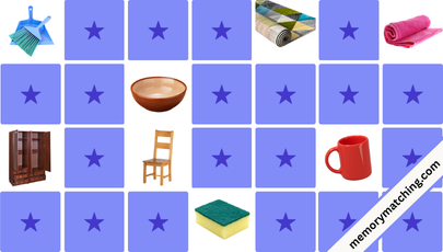 Household Items Matching Game for Toddlers – Free Online