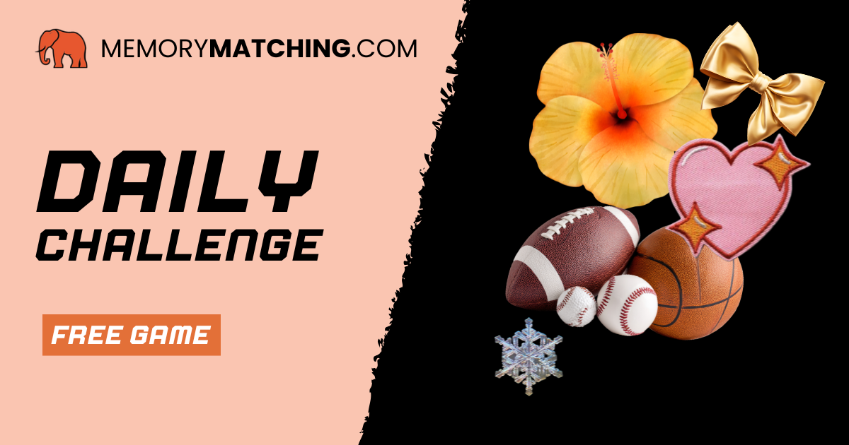 Daily Memory Challenge - New Game Every Day | MemoryMatching.com